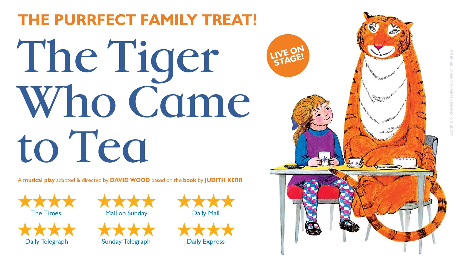 The Tiger Who Came to Tea - At The Theatre
